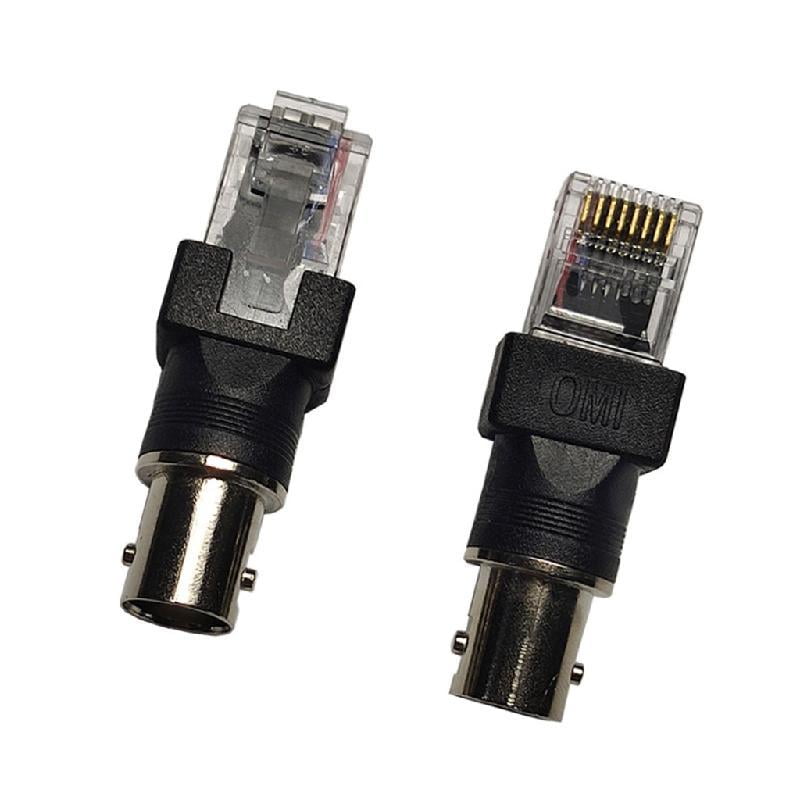 SIEYIO BNC Female to RJ45 Male Coaxial Coax Barrels Coupler Adapter ...