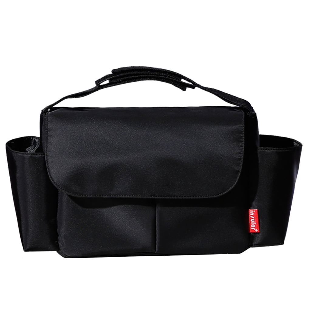 SIEYIO Baby Bottle Bag on Stroller Soft Nylon Bucket Bag Multipurpose ...