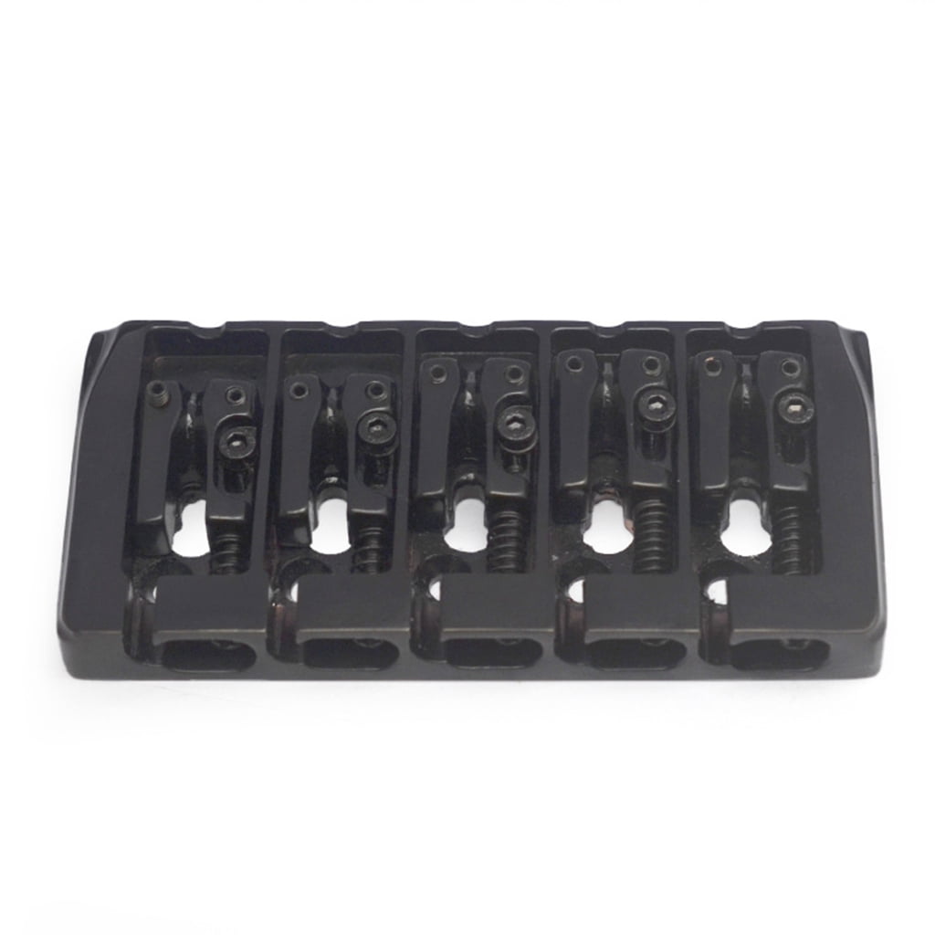 SIEYIO Bass Bridge Assembly Replacement 5 String Bridge Electric Bass ...