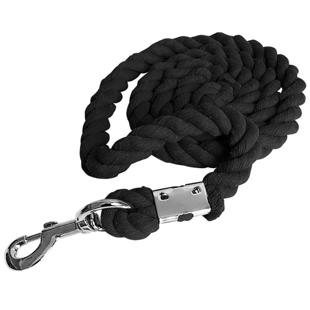 SIEYIO Braided Cotton Horse Leading Rope with Swivel Buckles Thick ...