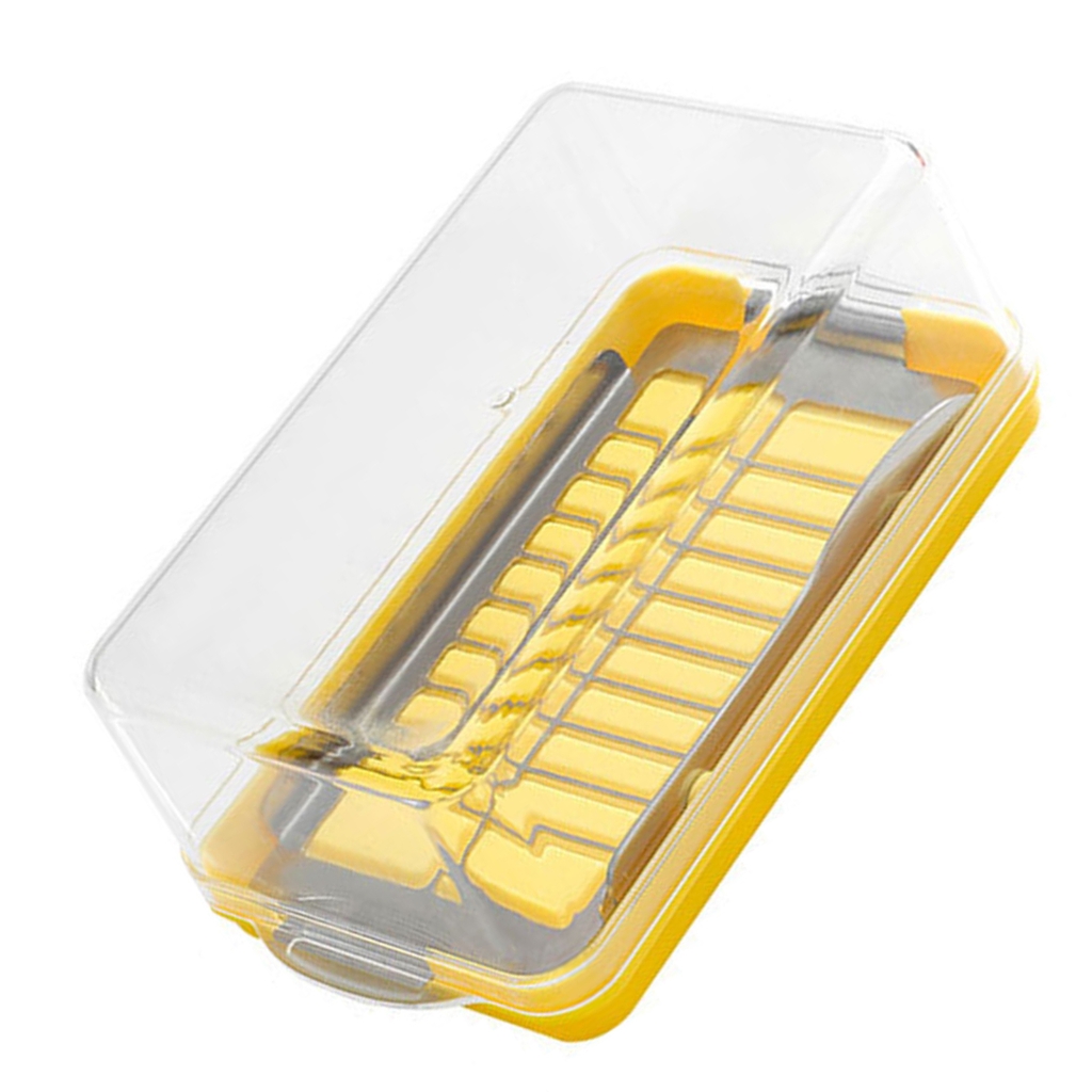 SIEYIO Butter Cutter Box Clear Plastic Butter Container Easy to Use ...
