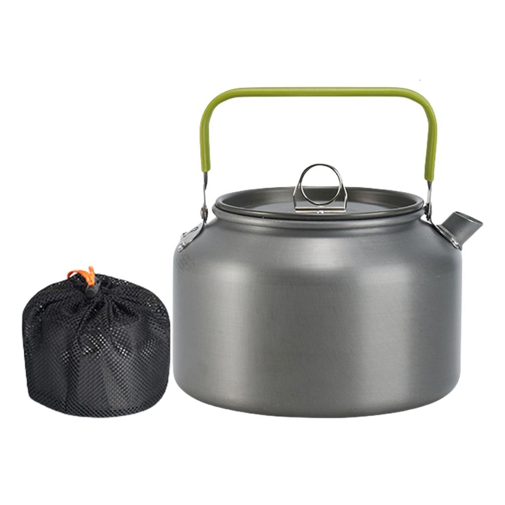 SIEYIO Camping Pots Water Boilers Outdoor Aluminum Alloys Teas Kettle ...
