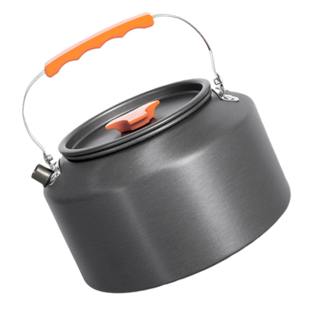SIEYIO Camping Pots Water Boilers Outdoor Aluminum Teas Kettle Portable ...