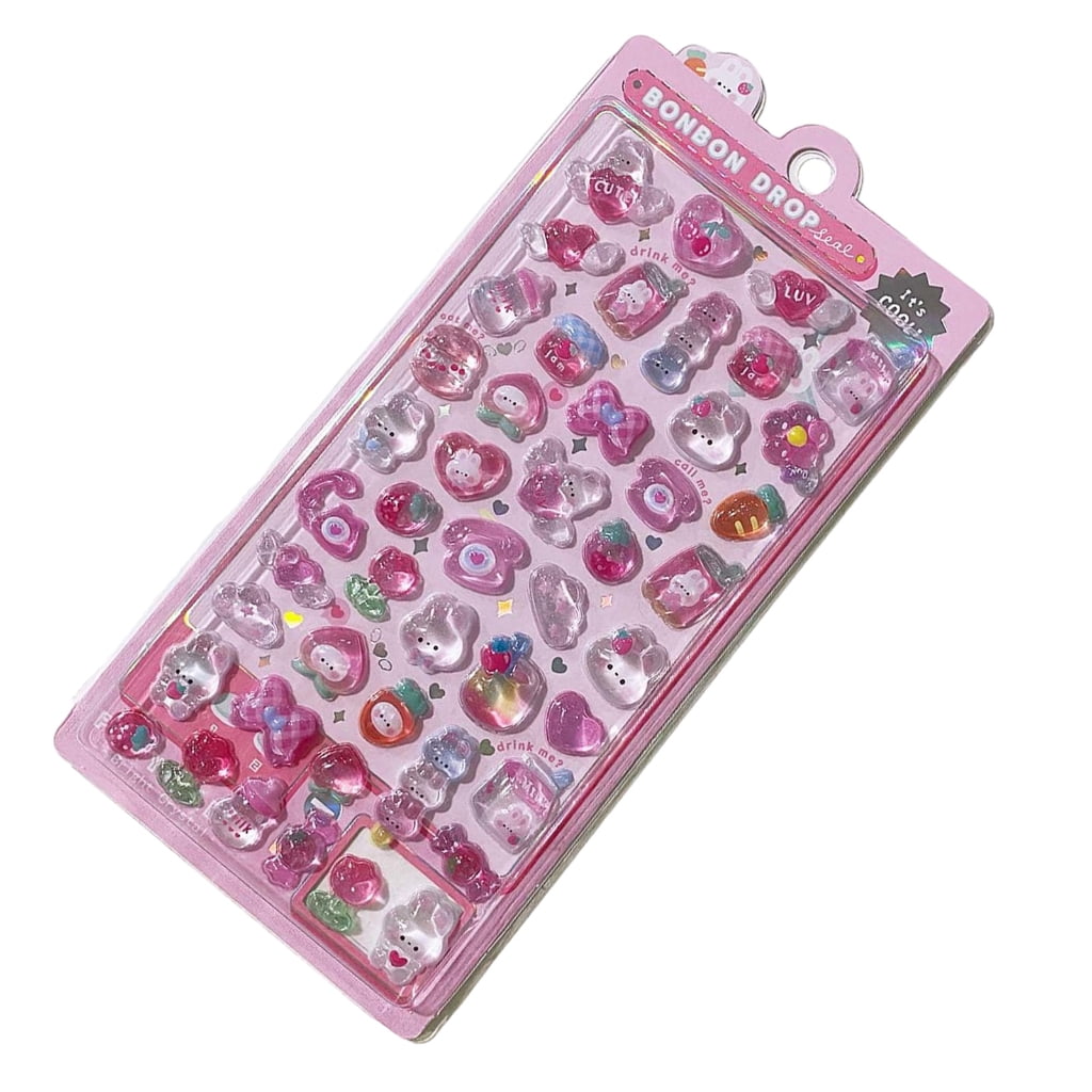 SIEYIO Cartoon 3D Sticker Kids Motivational Sticker for Planner ...