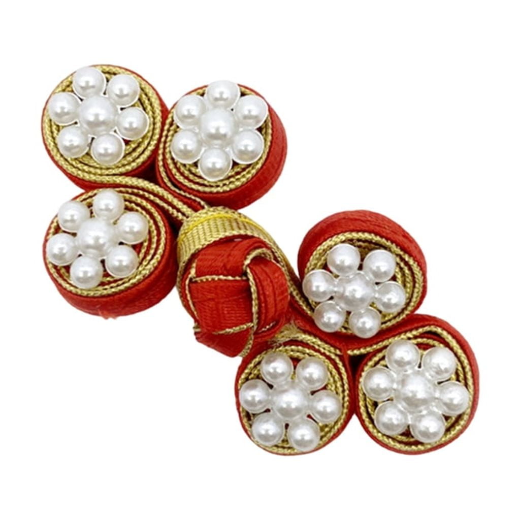 SIEYIO Chinese Knots Frog Button Beaded Cheongsam Button Handmade ...