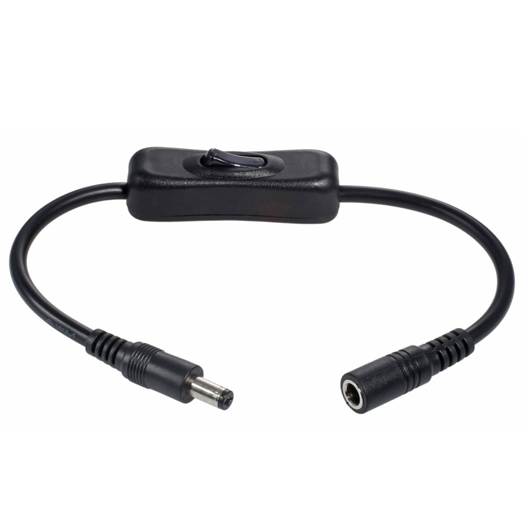 WINDLAND 5.5mmx2.1mm/5.5mmx2.5mm Plug Adapter Cable Cord for Routers ...