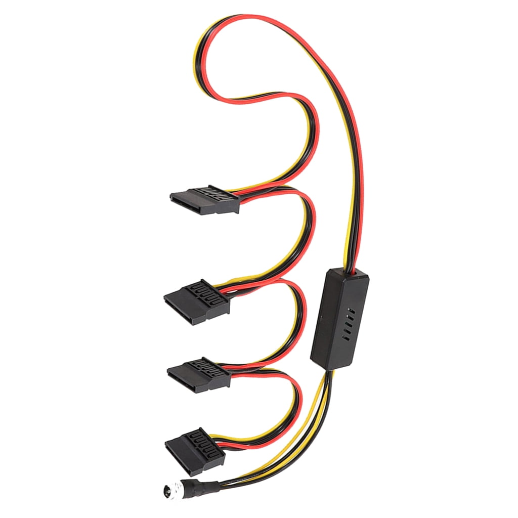 SIEYIO DC5.5x2.5 Male Power Cable 12V5A Sata 15pin to DC5525 Connector ...