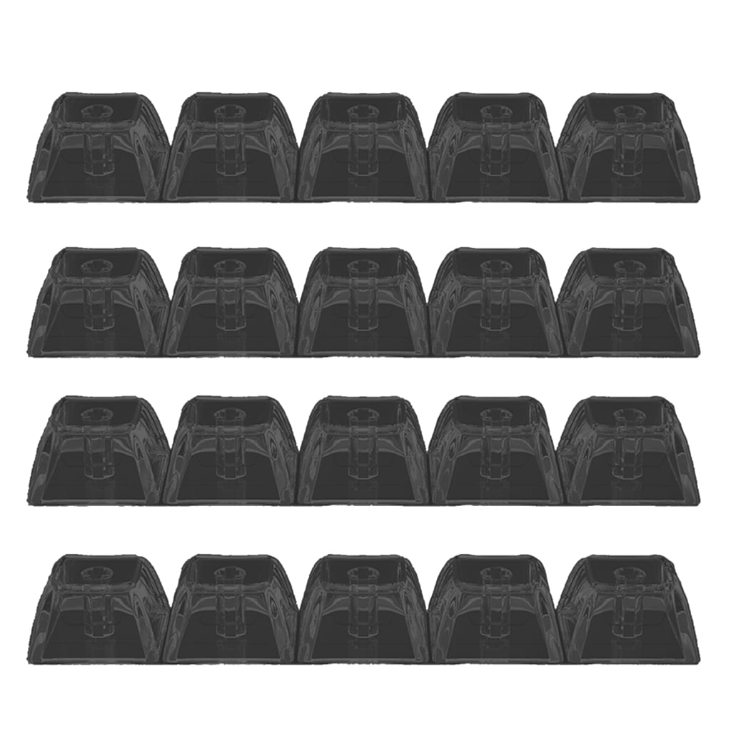 SIEYIO DIY Gaming Keyboard XDA Profile Transparent Layer Crystal Blank ...