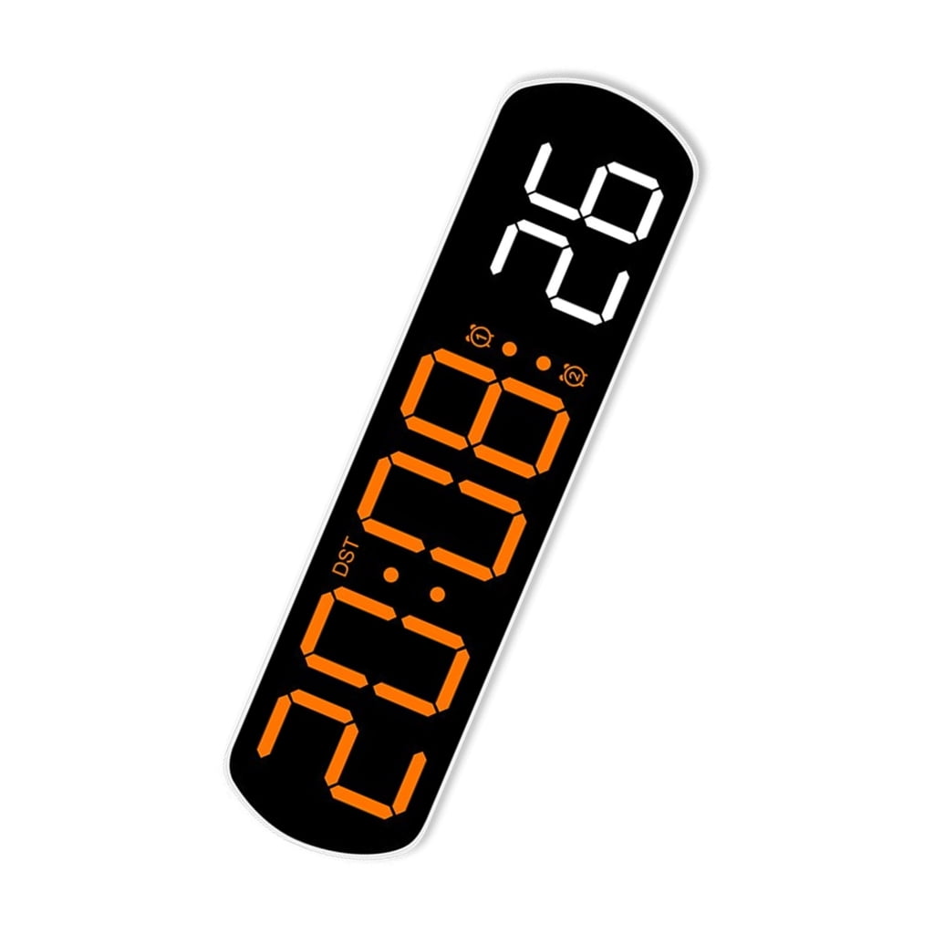 SIEYIO Digital Alarm Clock with LED Screen Jump Second Countdown ...