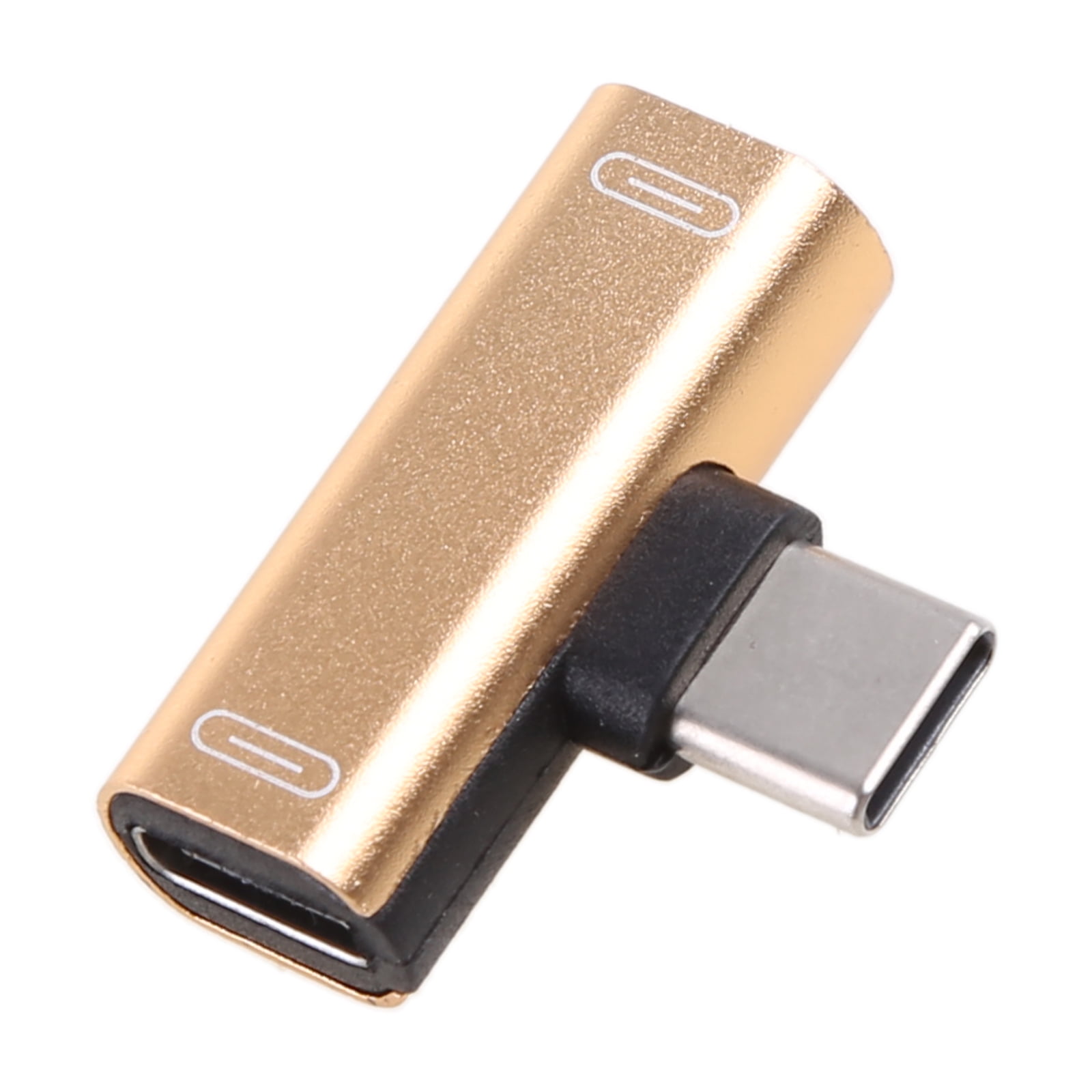 SIEYIO Double Type-C To 3.5mm Audio Headset Converter Adapter for Mi ...