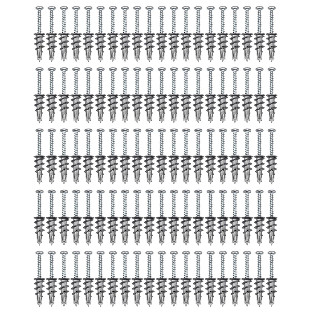 SIEYIO Drywall Anchoring set with Anchors & Screws Metal Wall Mounting ...