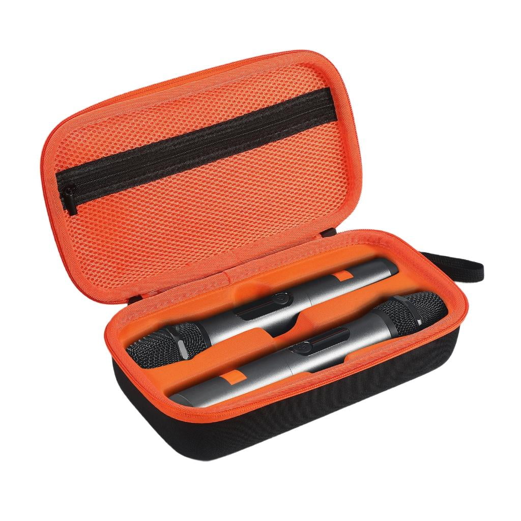 SIEYIO EVA Hard Shell Storage Case Microphone Splashproof Box Portable ...