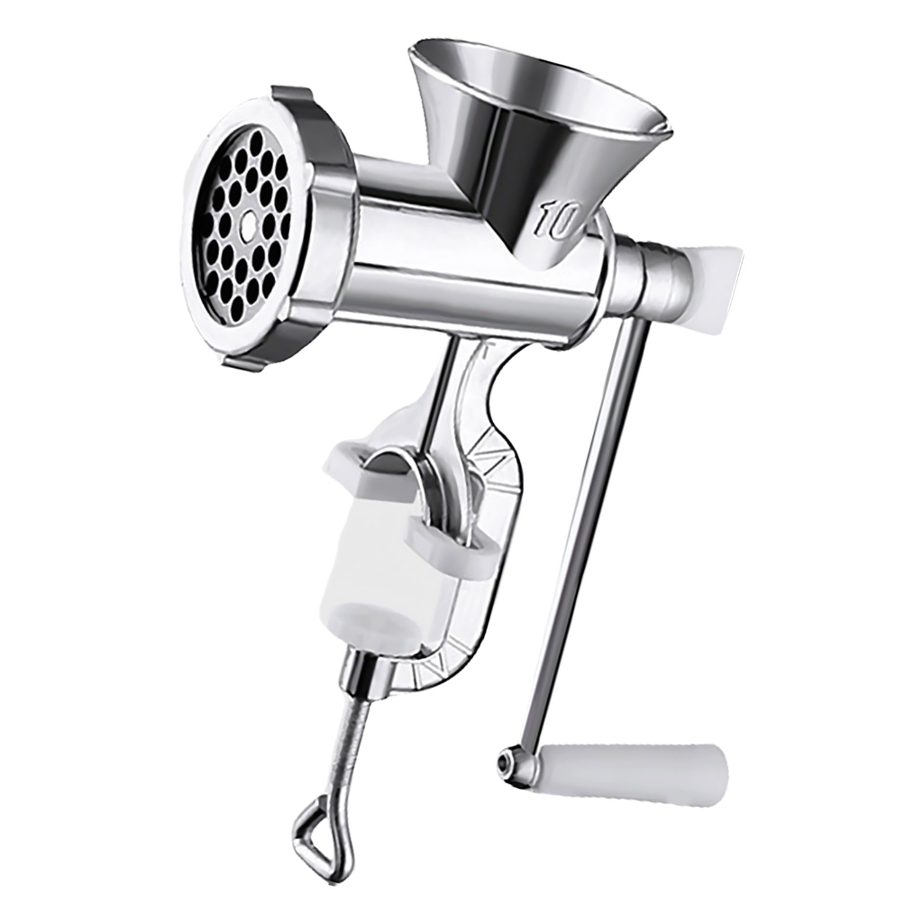 SIEYIO Efficient Alloy Meat Grinder Manual Mincer with Sausage ...