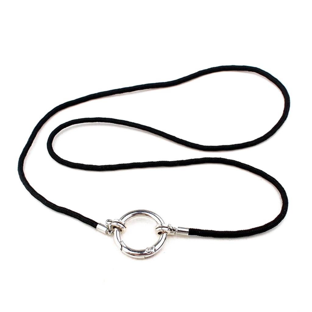 Sieyio Eyeglass Necklace Loop Strap Holder Reading Glasses Holder Anti Lost Cord Necklace