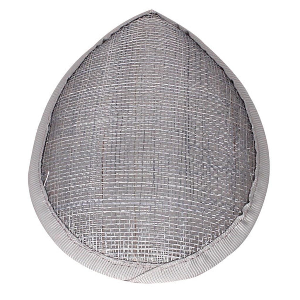 SIEYIO Fascinator Base Teardrop Sinamay Hat Base Sinamay Saucer Hat ...