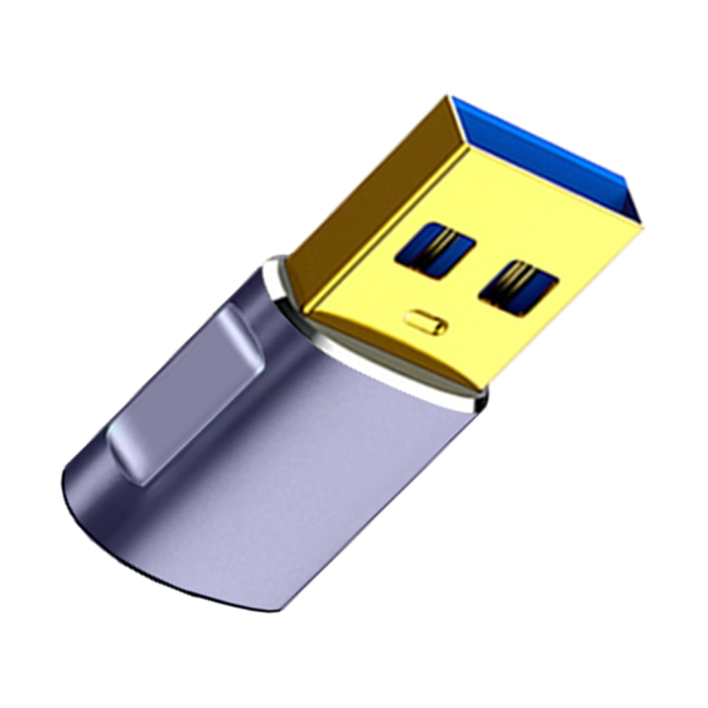 SIEYIO Fast Charging Converters 5Gbps Data Syncing Adapter USB3.0 Male to USB C Female ...