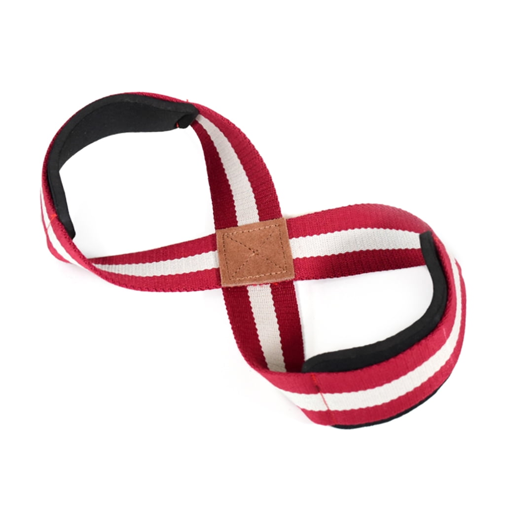 SIEYIO Figure 8 Weight Lifting Straps Heavy-Duty Support Straps ...