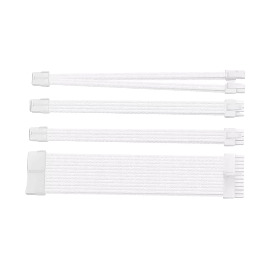 SIEYIO Flexible Power Supply Sleeved Cable, 18AWG Power Extension Cable ...