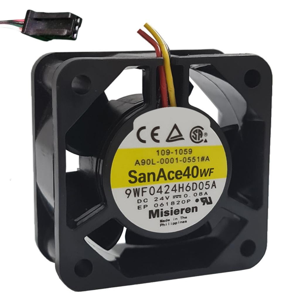 SIEYIO For SanAce40WF Server Cooling Fan DC 24V 0.08A 40x40x20mm 3-wire ...