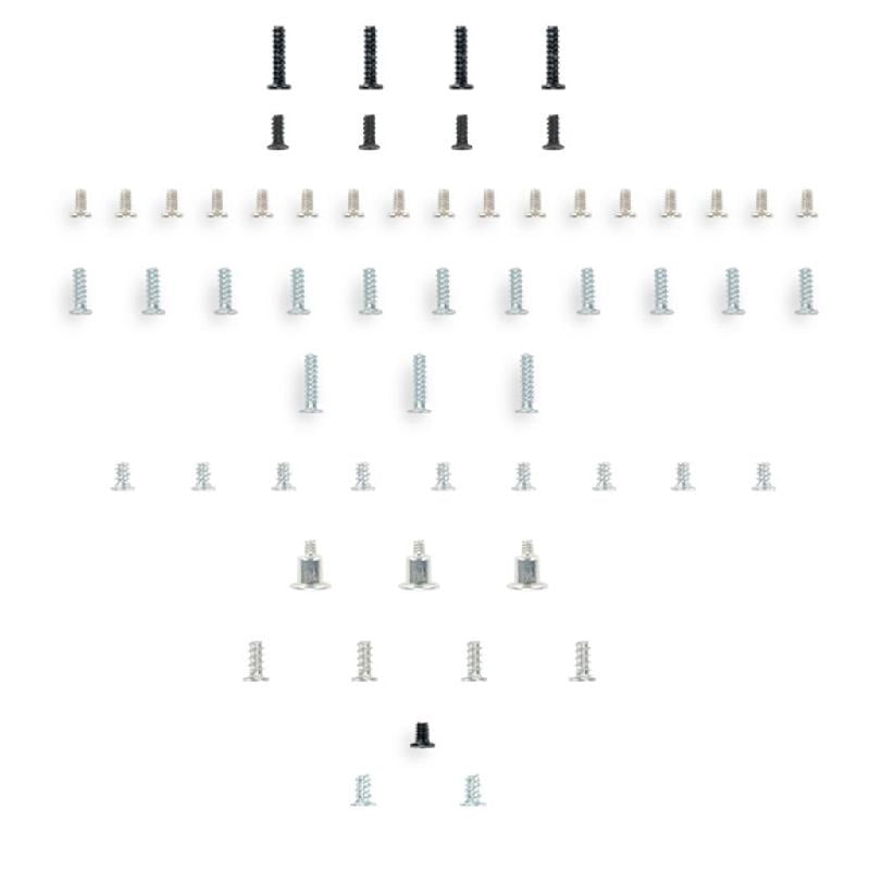 SIEYIO Full Screw Set for Lite Console,58Pcs Screws Set Replacement ...