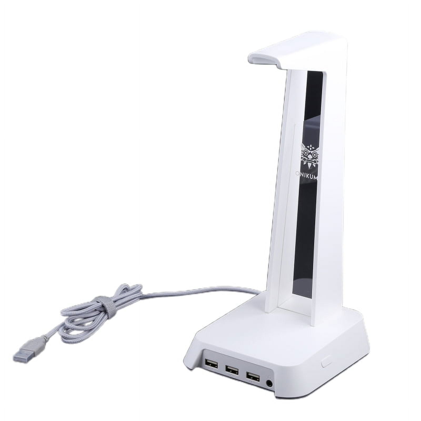 SIEYIO Gaming Hangers 1Set Headphone Stands RGB for Gamer Desktop Table ...