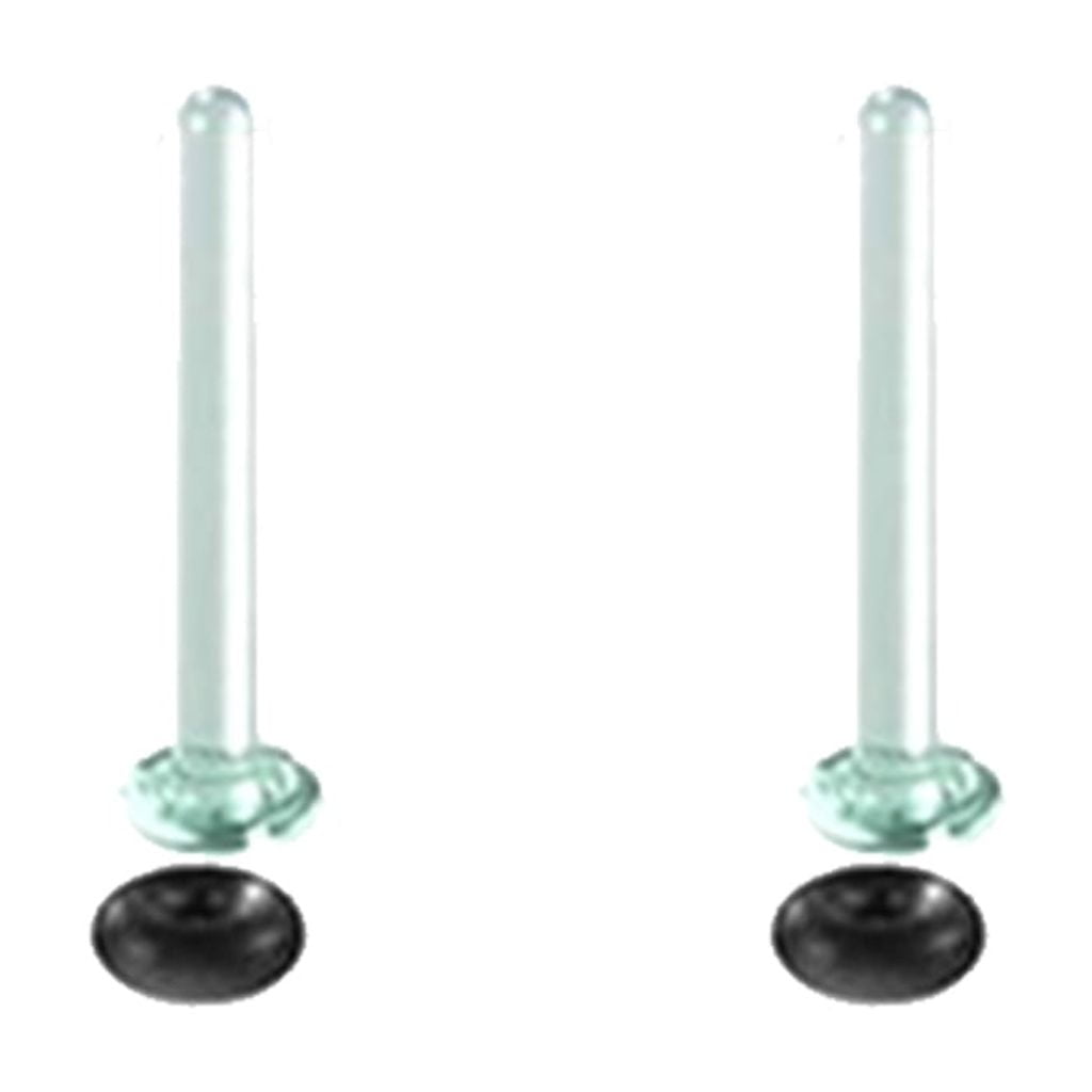 SIEYIO Glass Ear Stretching Set Single Flare Plugs Gauges for Ears with ...