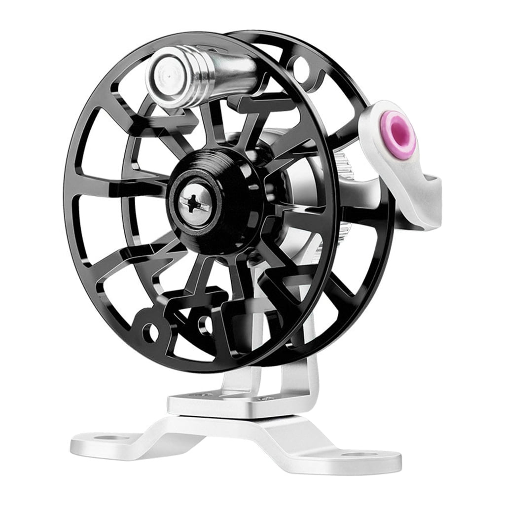SIEYIO Handheld 53mm Mini Fly Wheel for Ice Fishing Tackle Fishing Reel ...