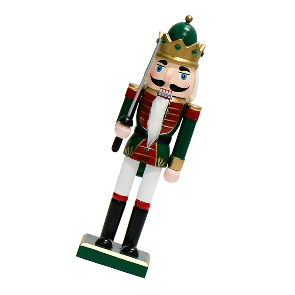 SIEYIO Handmade Wood Soldier with Clear Carvings Decorations Exquisites ...