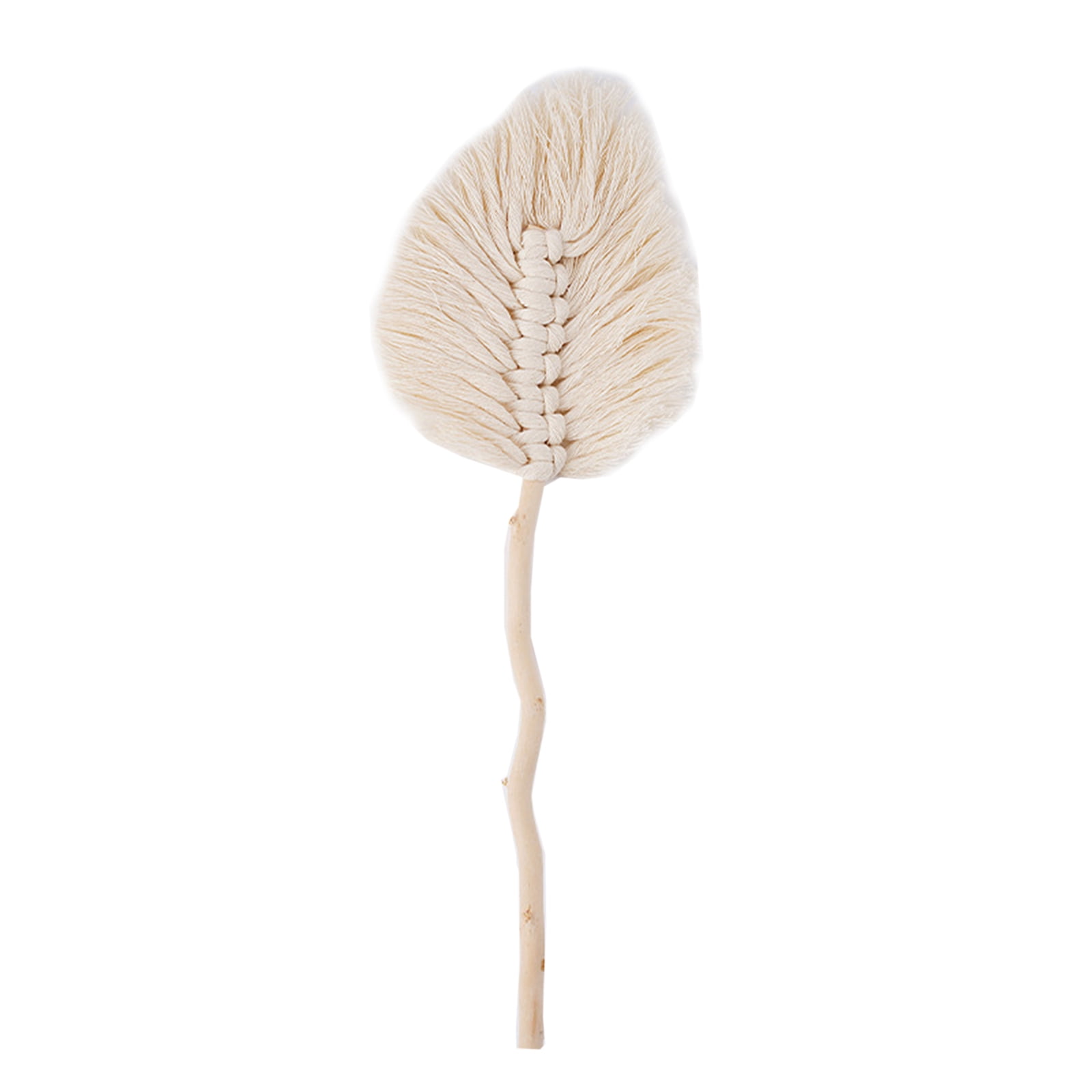 SIEYIO Handwoven Cotton Rope Leaf Artificial Leaves Ornament Flower ...