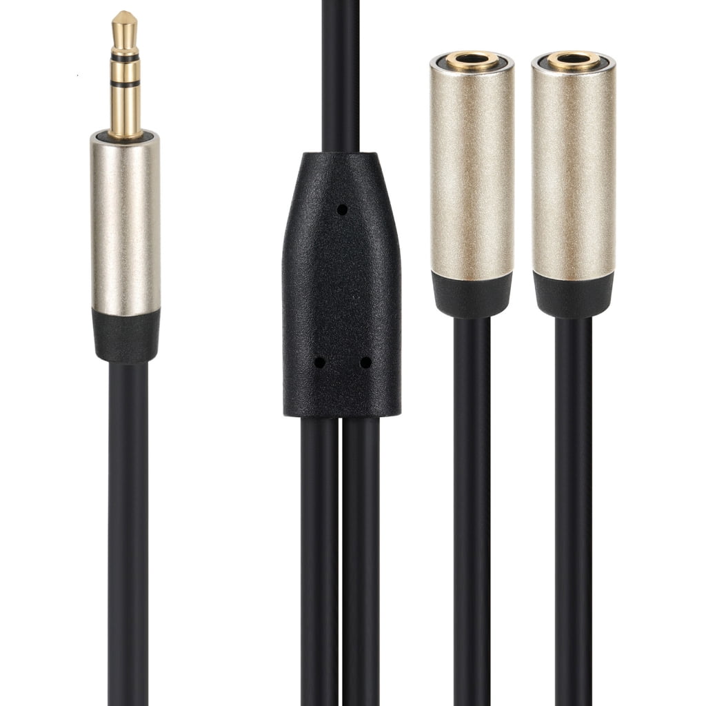SIEYIO Headset Adapter Headphone Microphones Y Splitter Cable 3.5mm ...