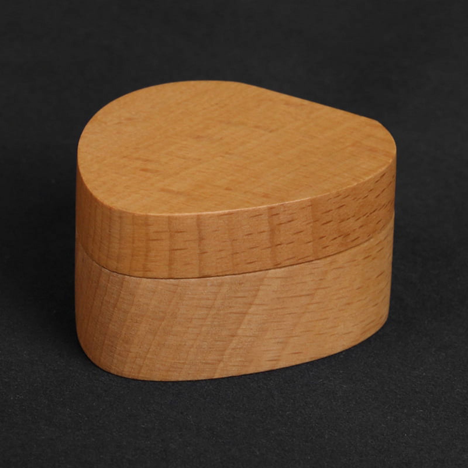 SIEYIO Hearted Shape Picks Wood Handmade Wood Acoustic Guitar Pick ...