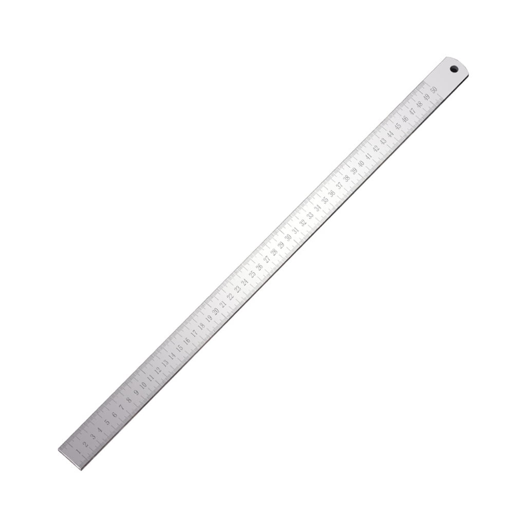 SIEYIO Heavy Duty Stainless Steel Ruler with Clear Measurements Easy to ...