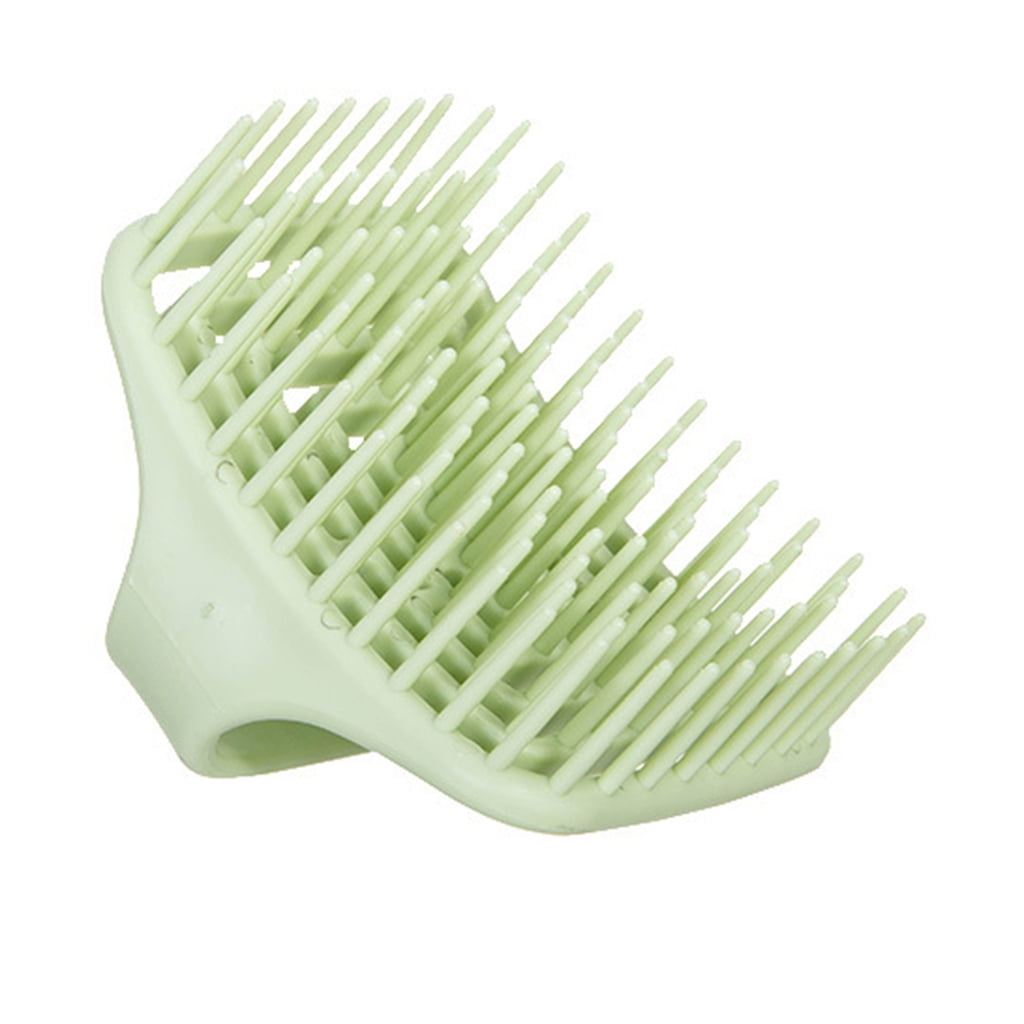 SIEYIO Hollow Out Hair Scalp Scrubber Ergonomic Handle Comb Gentle ...