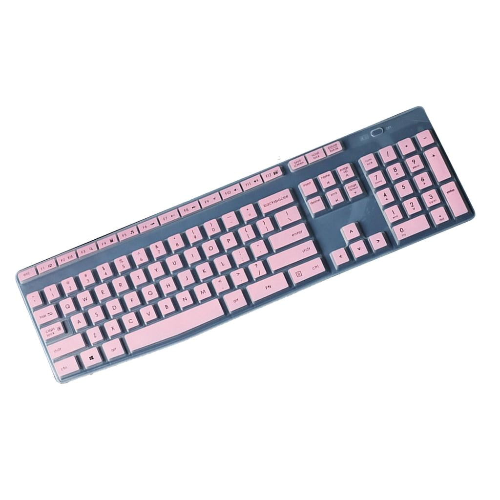 SIEYIO Keyboard Cover for MK345 K345 Ergonomic Keyboard Waterproof Silicone Keyboard Protectors ...