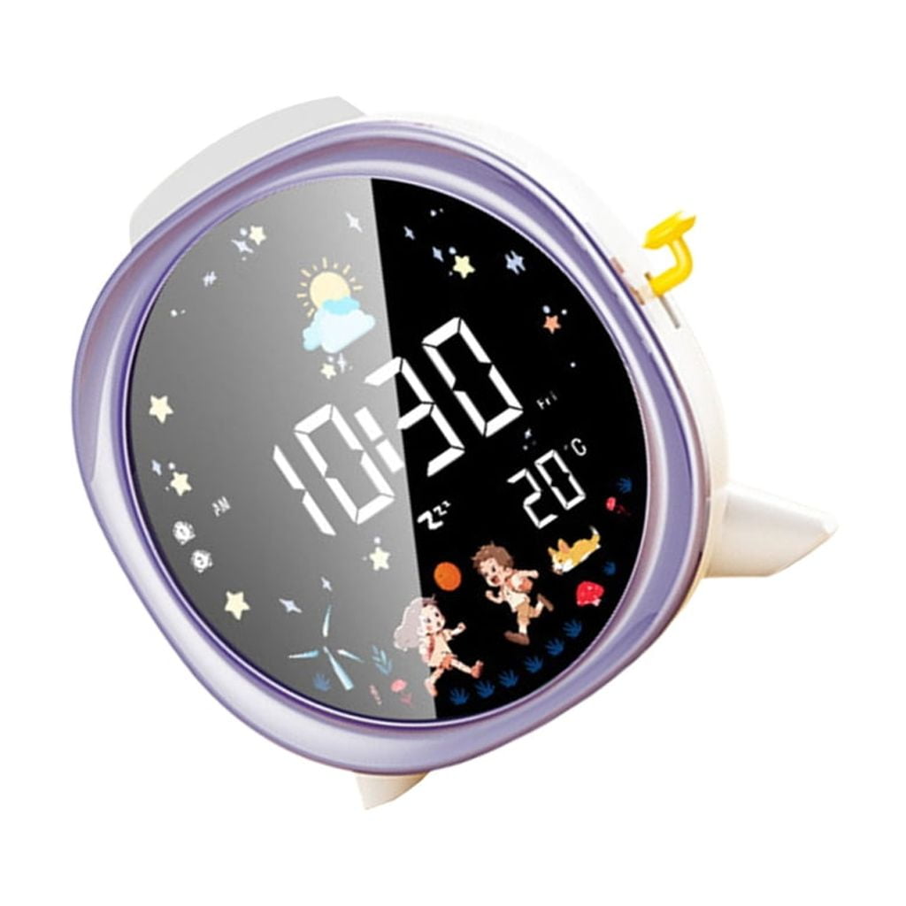 SIEYIO LED Digital Alarm Clock Temperature Display Night Light For ...