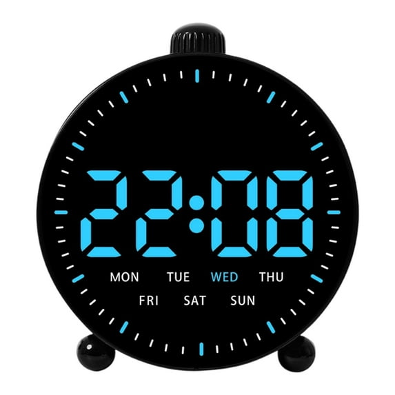 SIEYIO LED Digital Clock Quiet Operating Timer Countdown Bedroom Easy ...