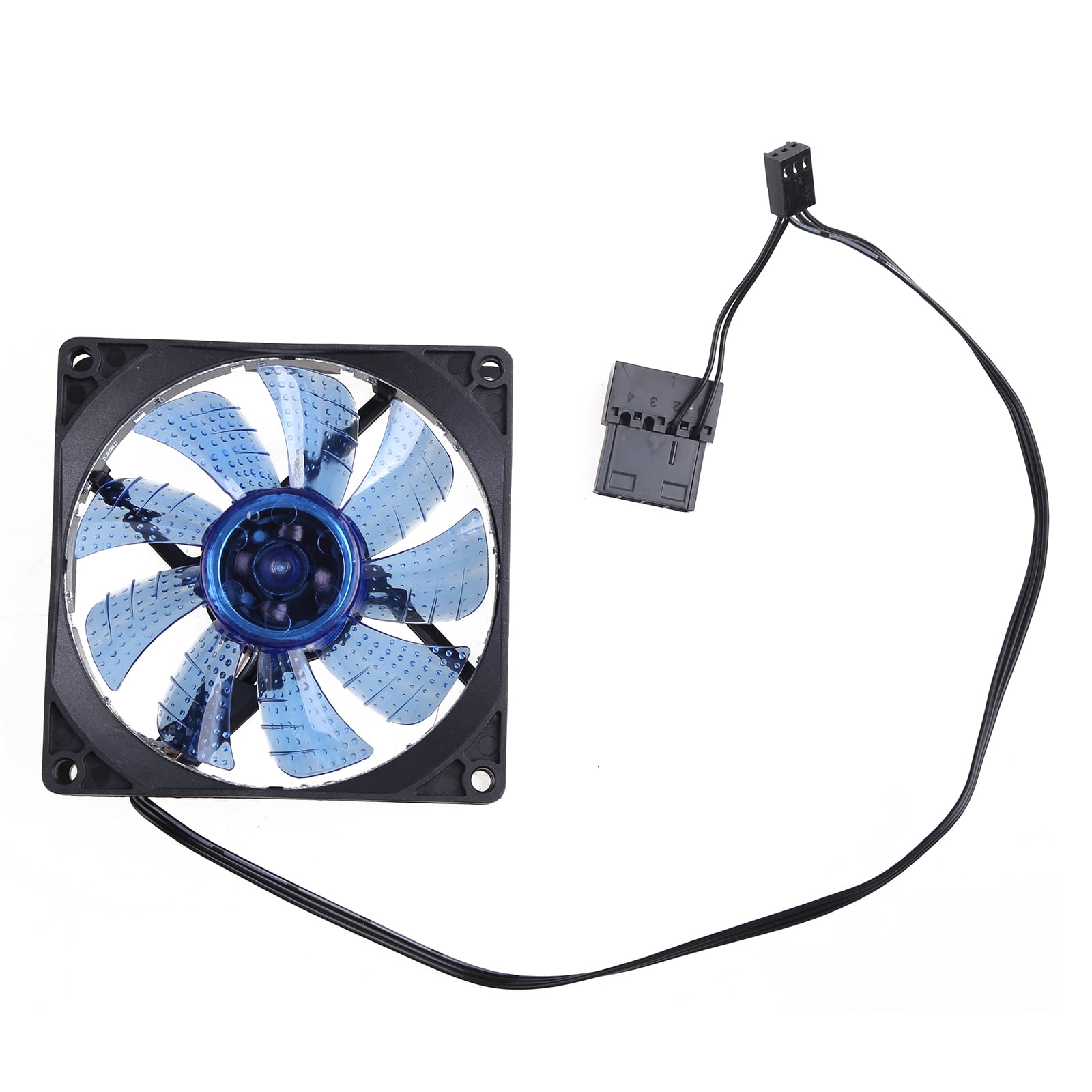 SIEYIO LED Light 3 Pin 90mm PC Desktop Computer for Case Cooling Cooler ...
