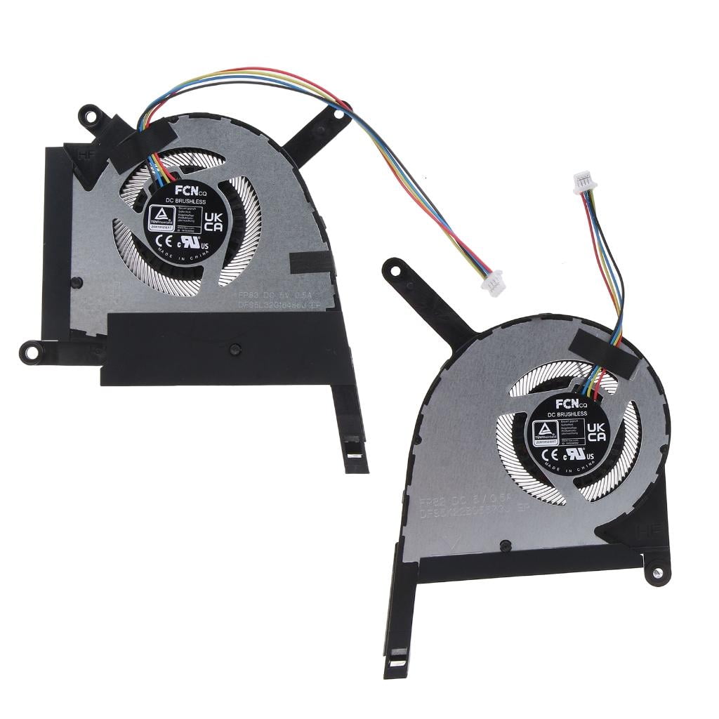 SIEYIO Laptop Cooling Fan 4‑wire Power Connector Computer Cooling Fan ...