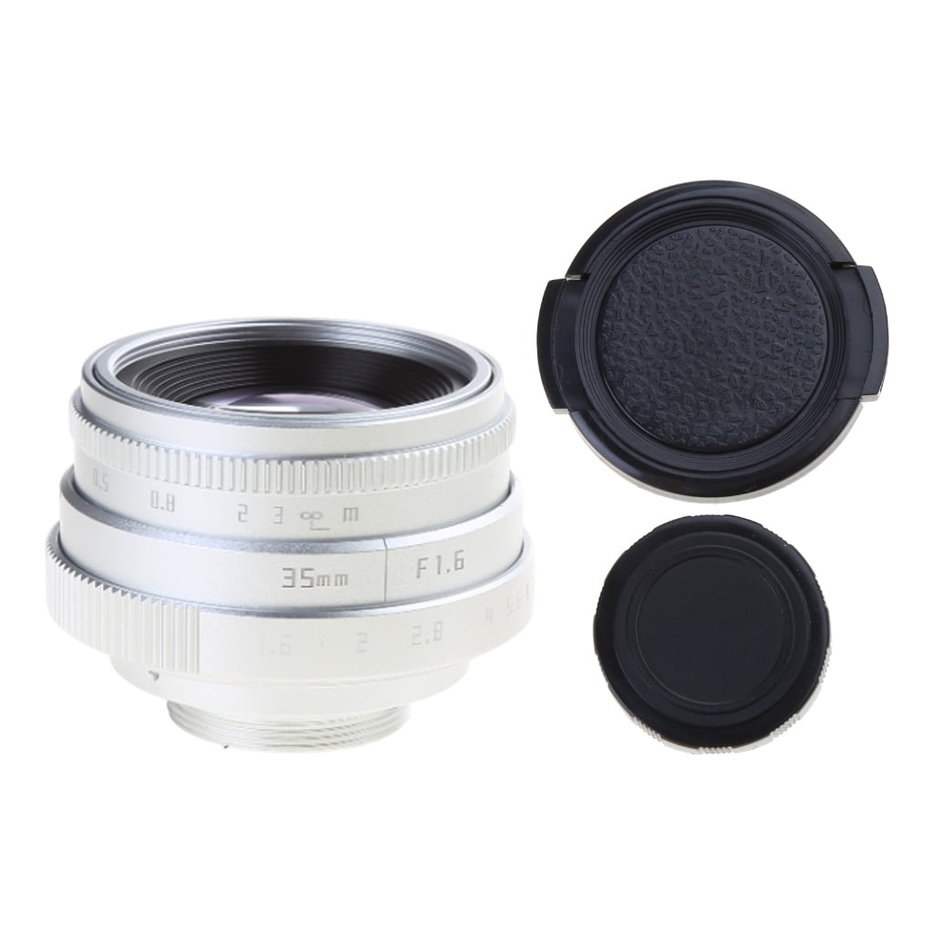 SIEYIO Large Aperture Large Aperture Manual Camera Lens 35mm F1.6 Mini ...