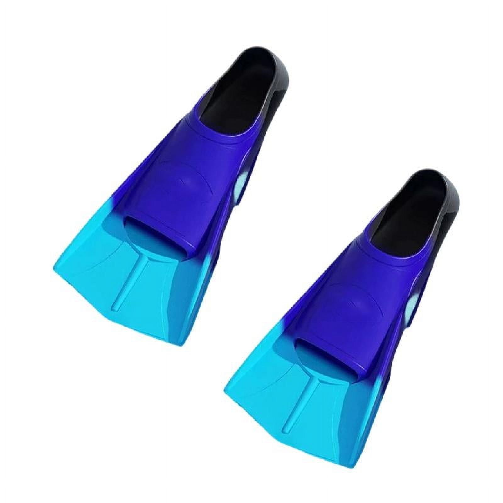 SIEYIO Light weight Silicone Swimming Fins Travel Size Flippers Short ...