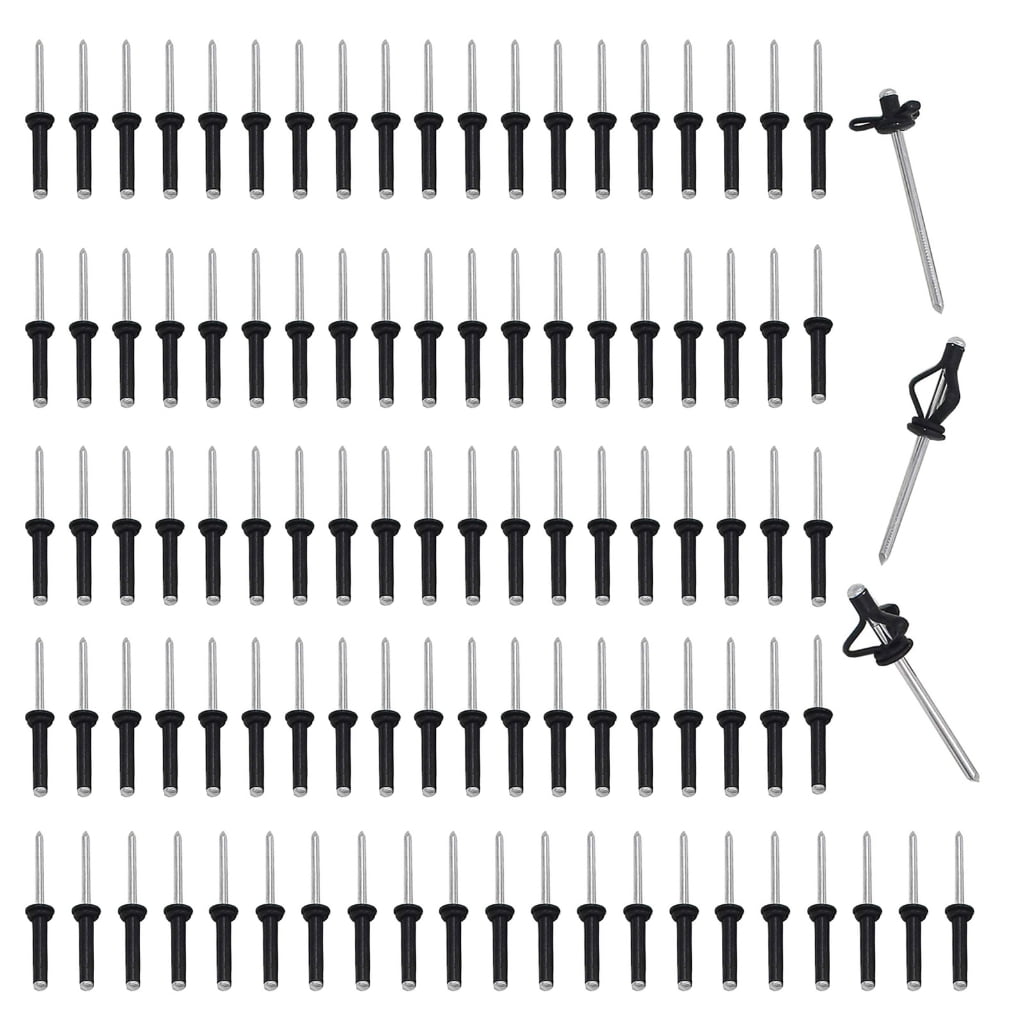 SIEYIO Long Grip Tri-Grip Rivets Blind Rivets Tri-Fold Bulb Mounting ...