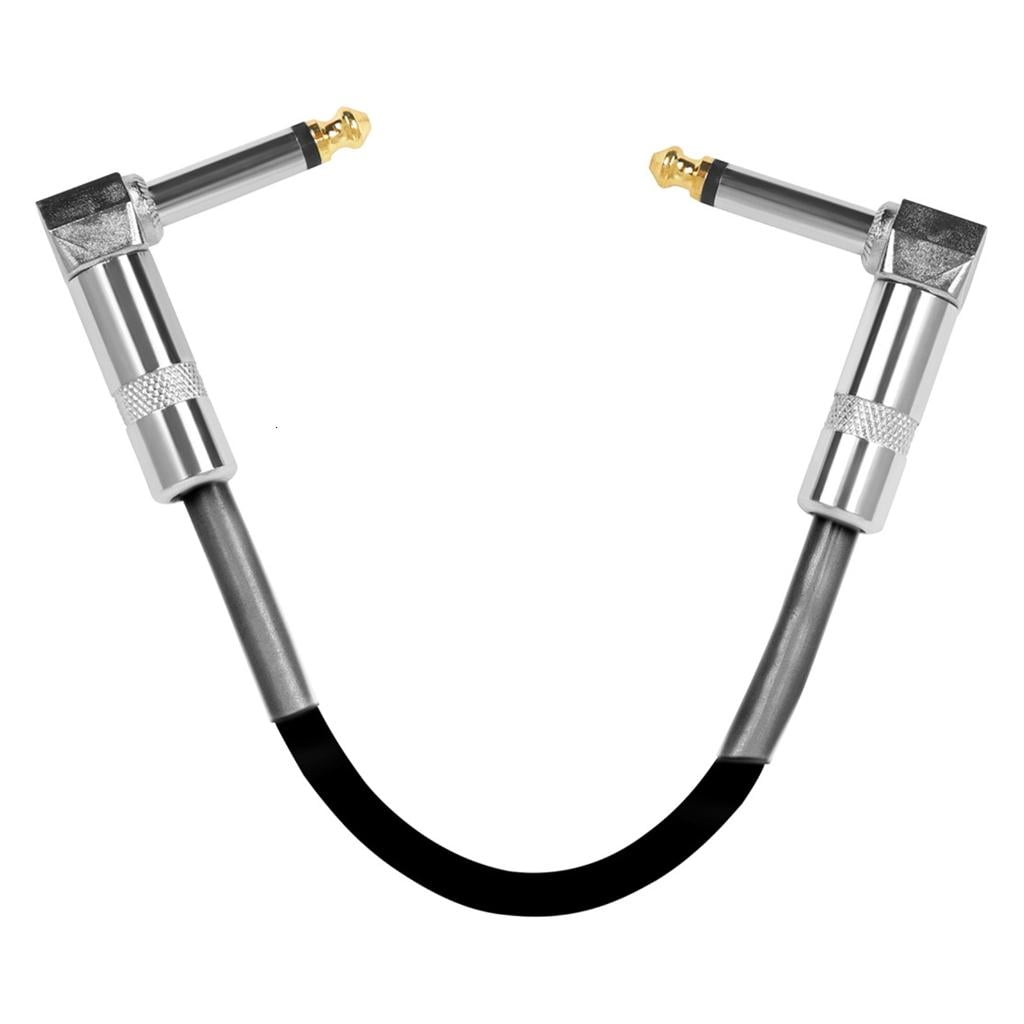 SIEYIO Low Noise Quality Guitar Patches Cable Right Angle Guitar ...