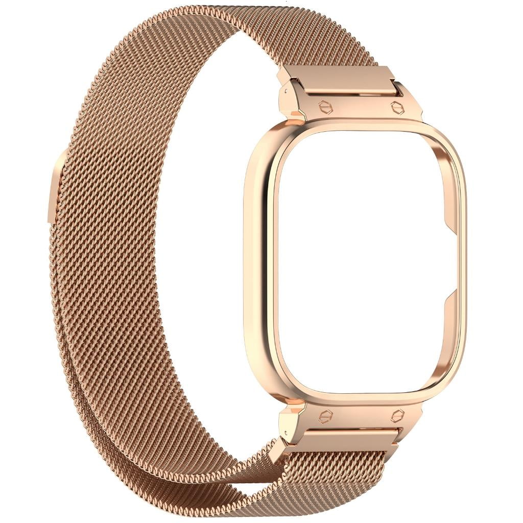 SIEYIO Magnetic Steel Band Smartwatch Replacement Strap with Metal ...