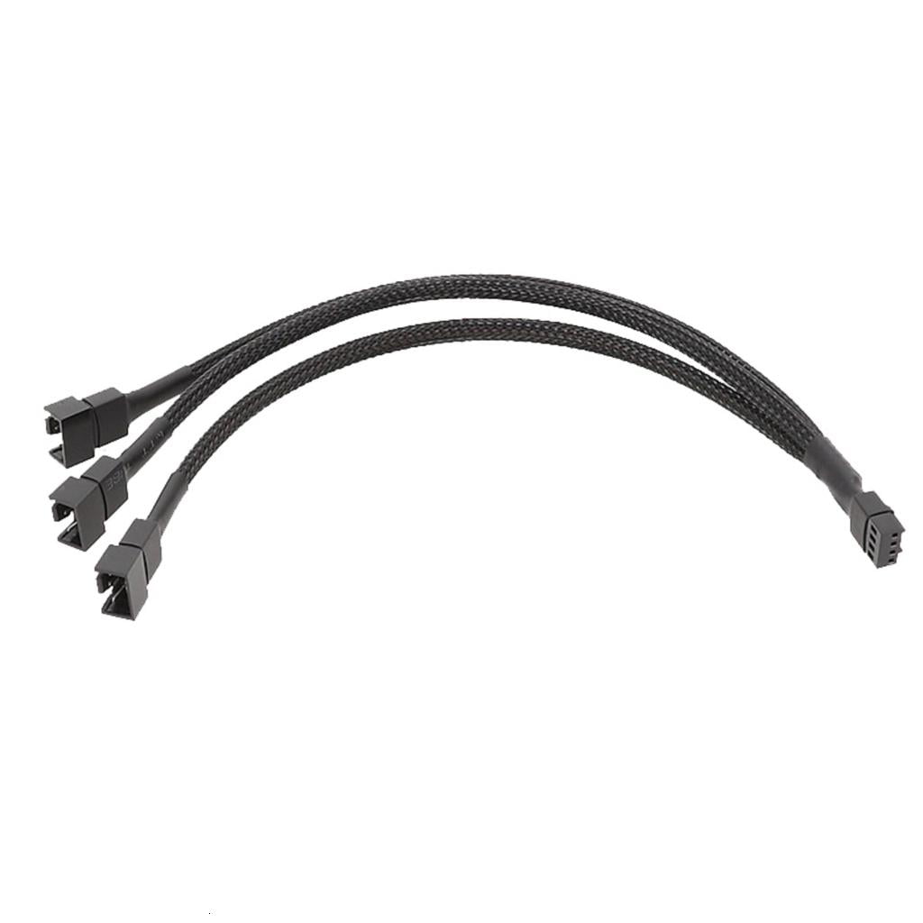 SIEYIO Mainboard CPU 4Pin Fan Extention Cables PWM 4P Adapter Cable ...