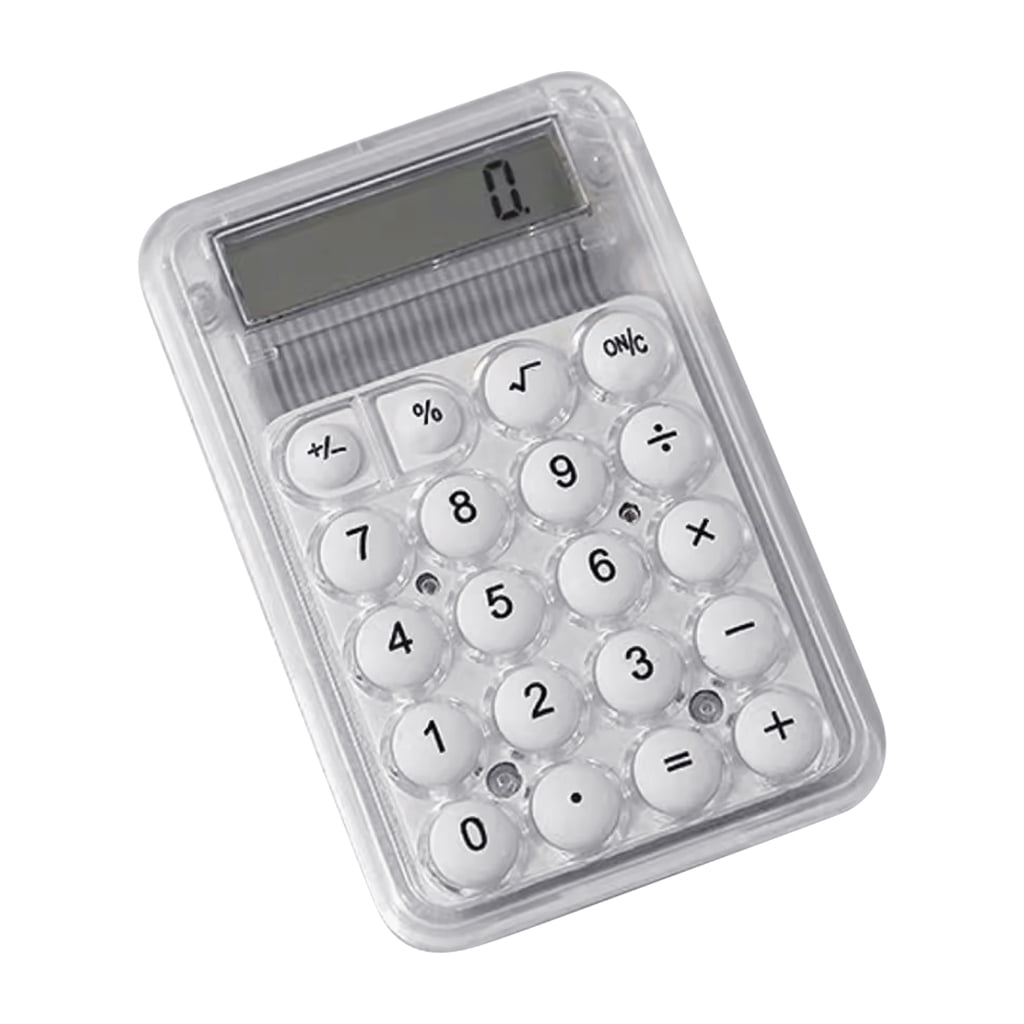 SIEYIO Mechanical Calculator 8 Digit Large LCD Display Big Buttons Easy ...