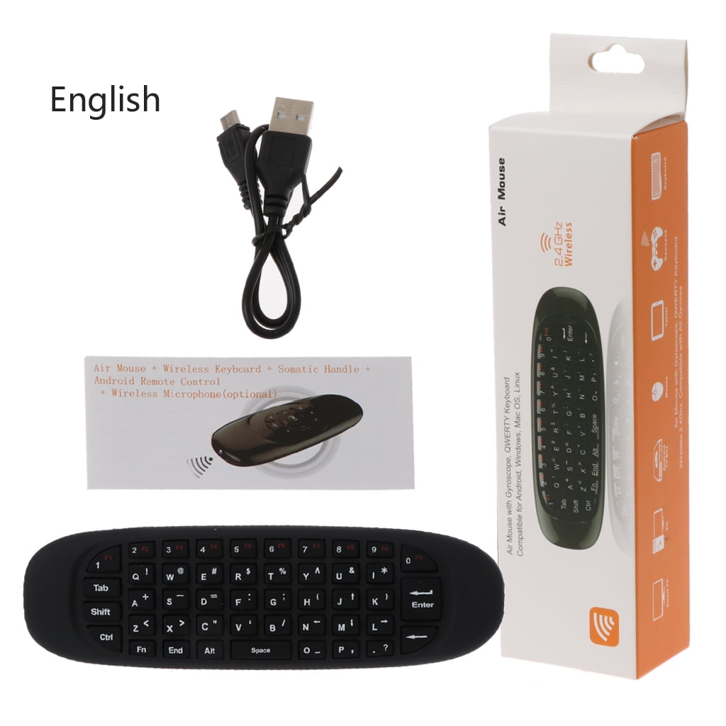 SIEYIO Mini Air Mouse C120 Fly Air Mouse Wireless Keyboard Airmouse For ...