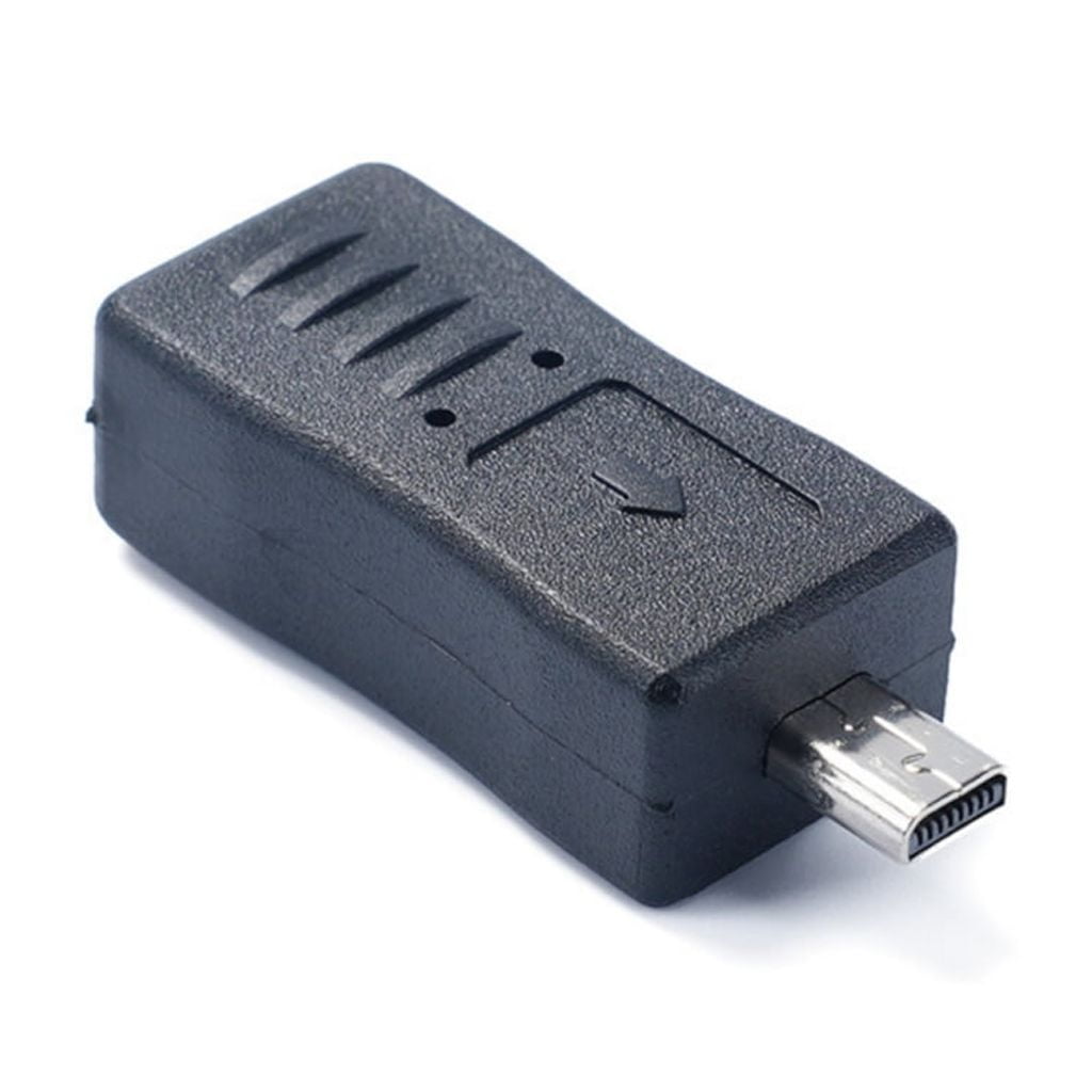 SIEYIO Mini USB to USB 5Pin Adapter USB 5Pin Female Converter Support Charge Data - Walmart.com