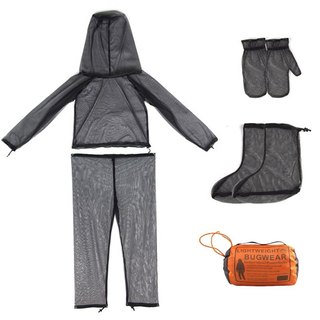 SIEYIO Mosquitoes Mesh Clothes Suits Shield Mesh Glove Breathable ...