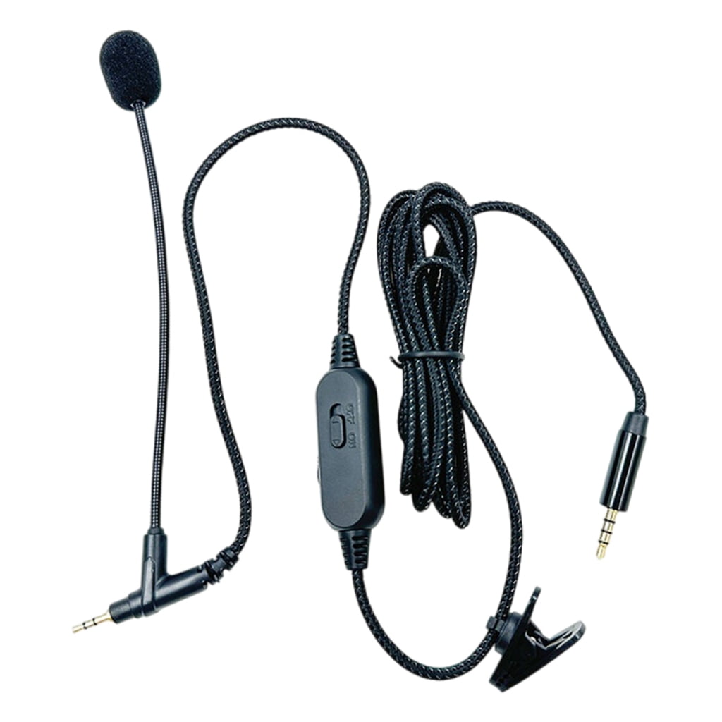 SIEYIO MultiPurpose Headsets Adapter Wire With Mic Switcher, Gold Plate ...