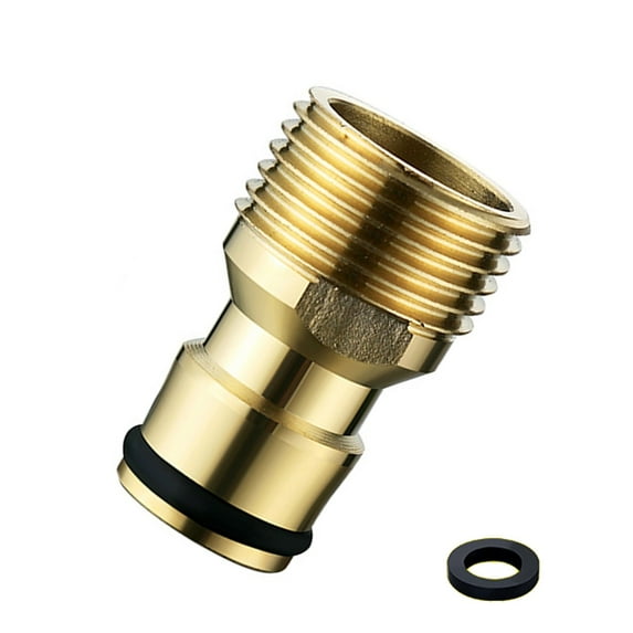 SIEYIO Multipurpose Brass Materials Faucet Hose Adapters for Multiple ...